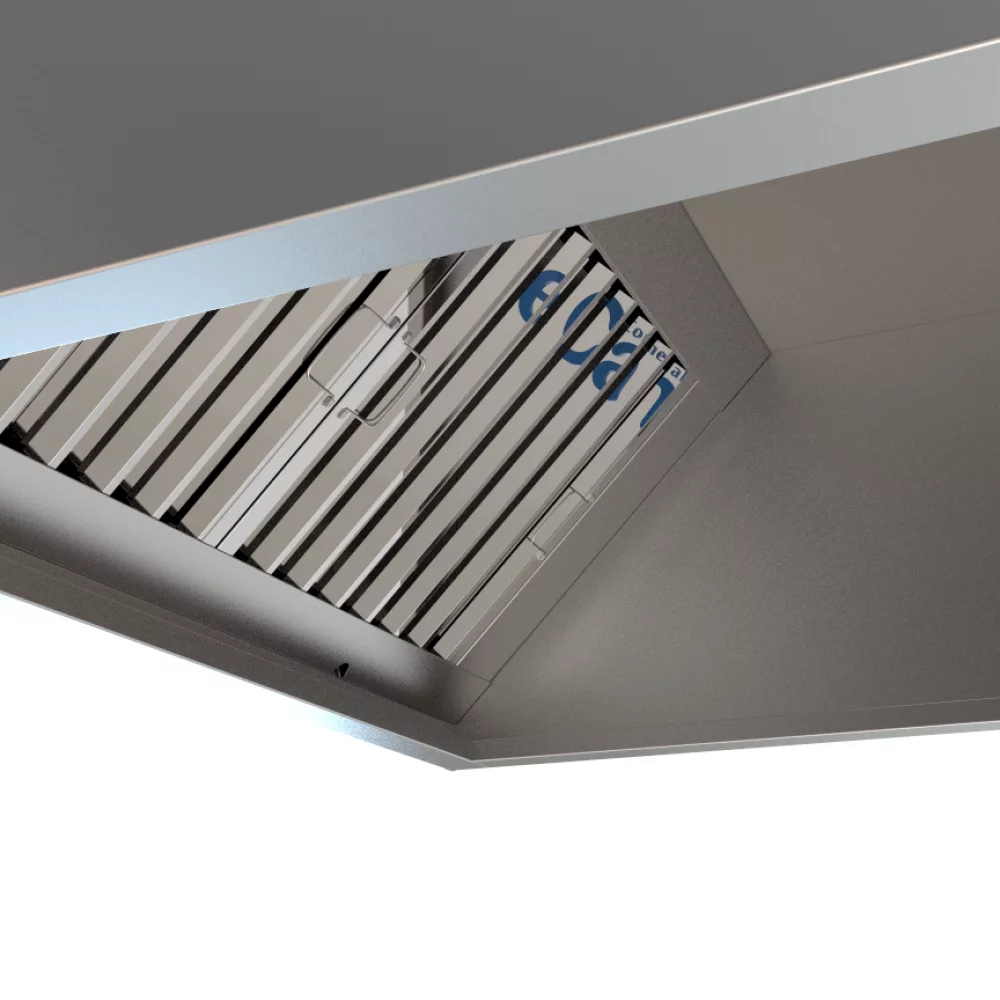 Commercial Kitchen Extractor Canopy Hoods : Extraction Cooker ...