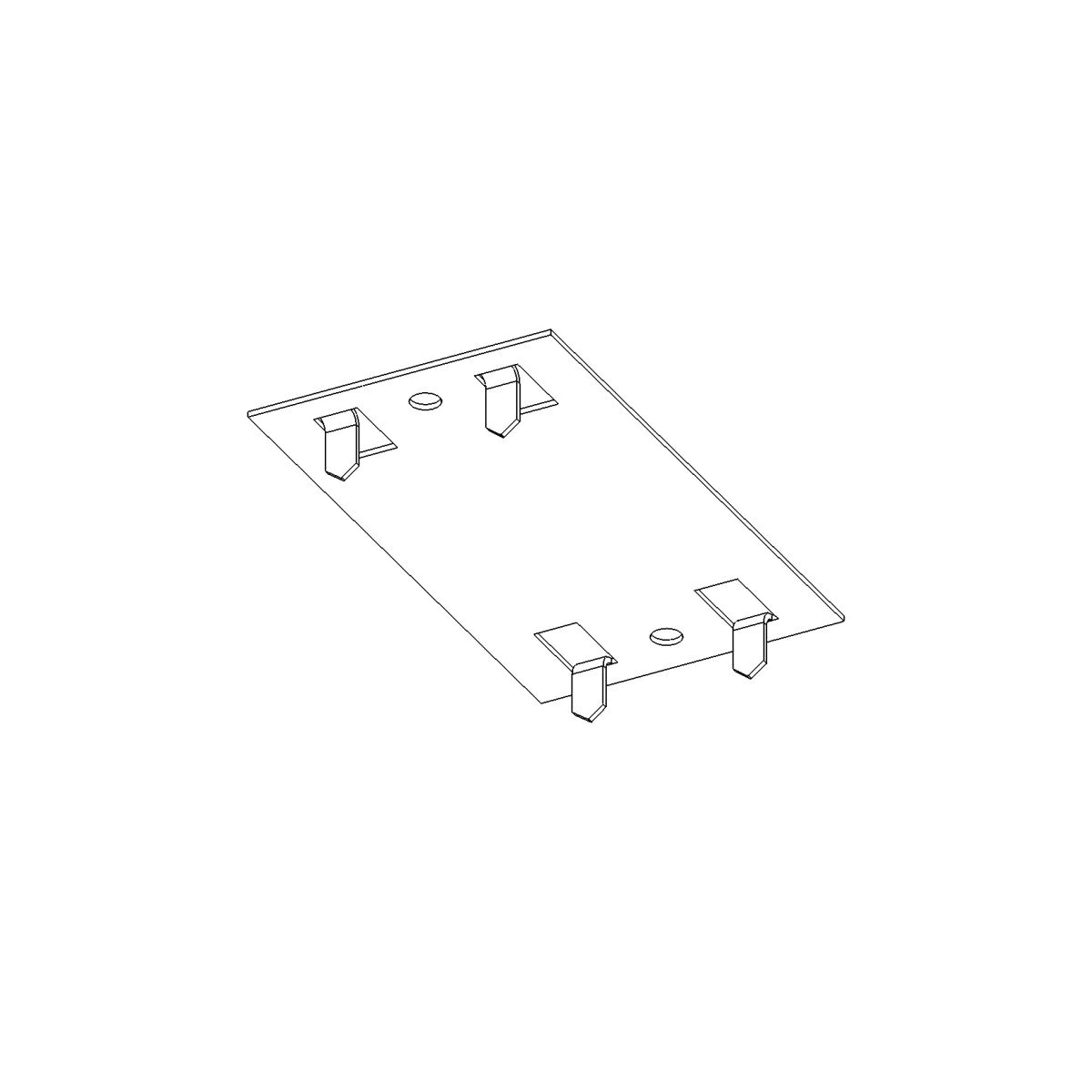 Cable protector plate and pipe protector plate
