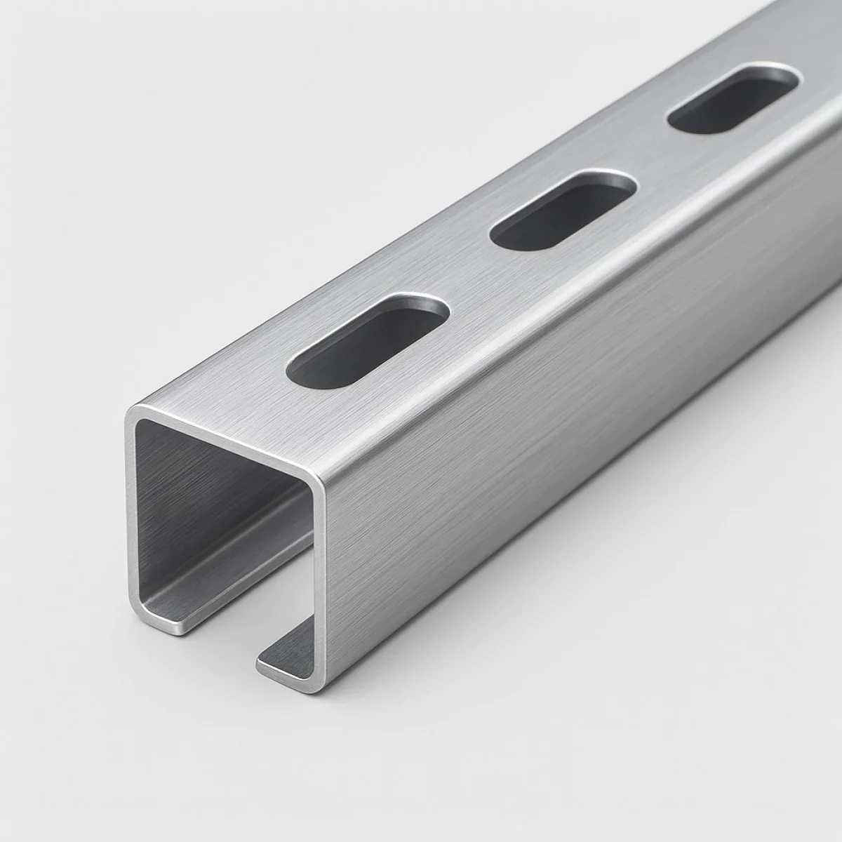 Light-Gauge Stainless-Steel Slotted Strut Channel