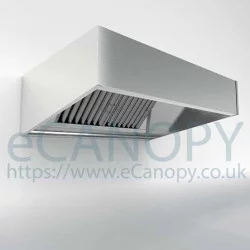 Commercial Kitchen Hoods - Wall mounted, Box hoods, Taper ...