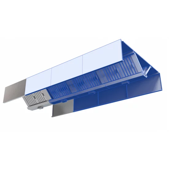 Commercial Kitchen Island Modular Canopy Hood