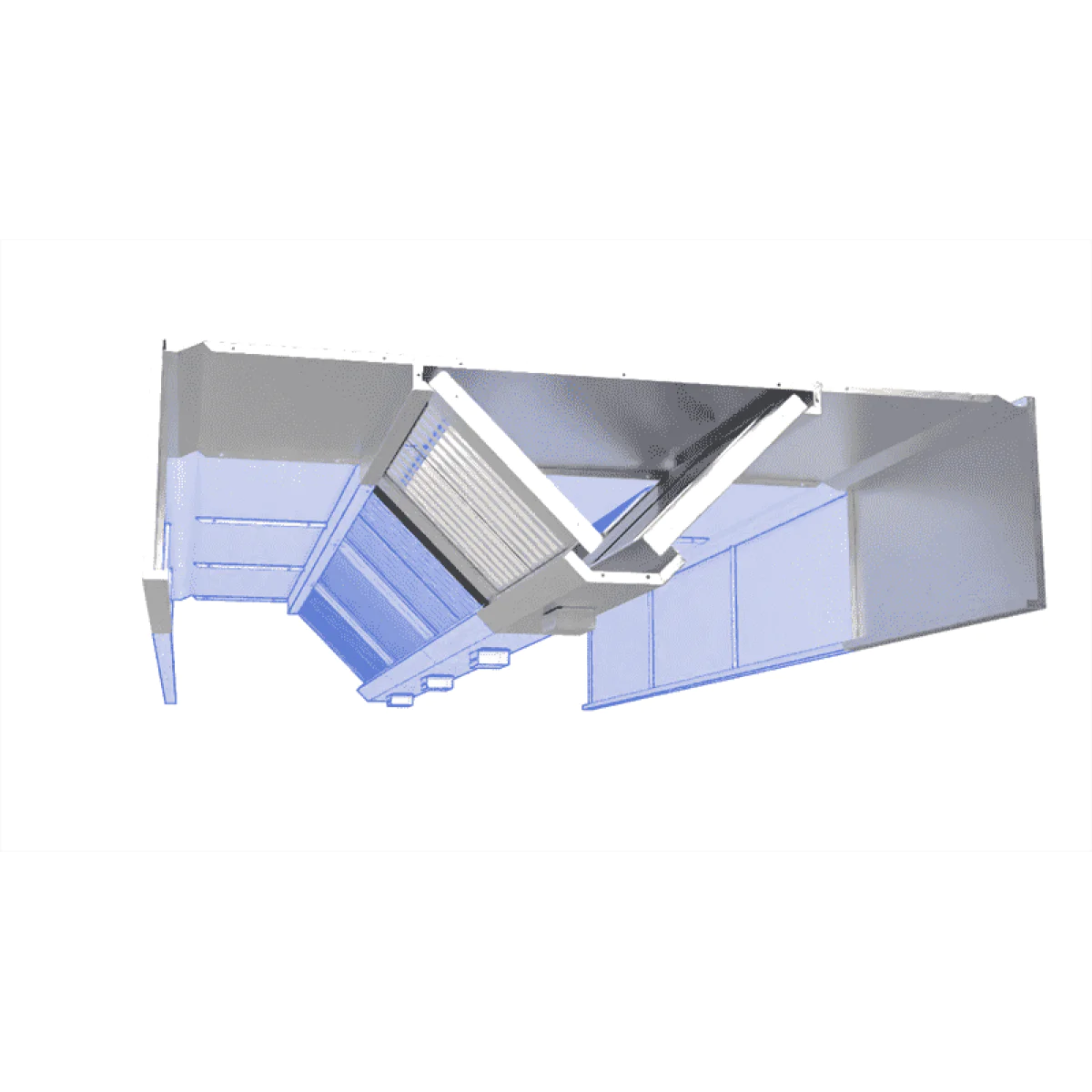 Commercial Kitchen Island Modular Canopy Hood