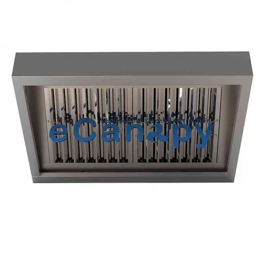 Compact Kitchen Extraction Canopy Hood Small