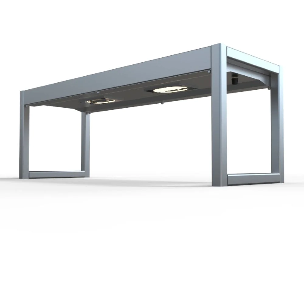 single Tier Heated Gantry for Commercial Kitchens