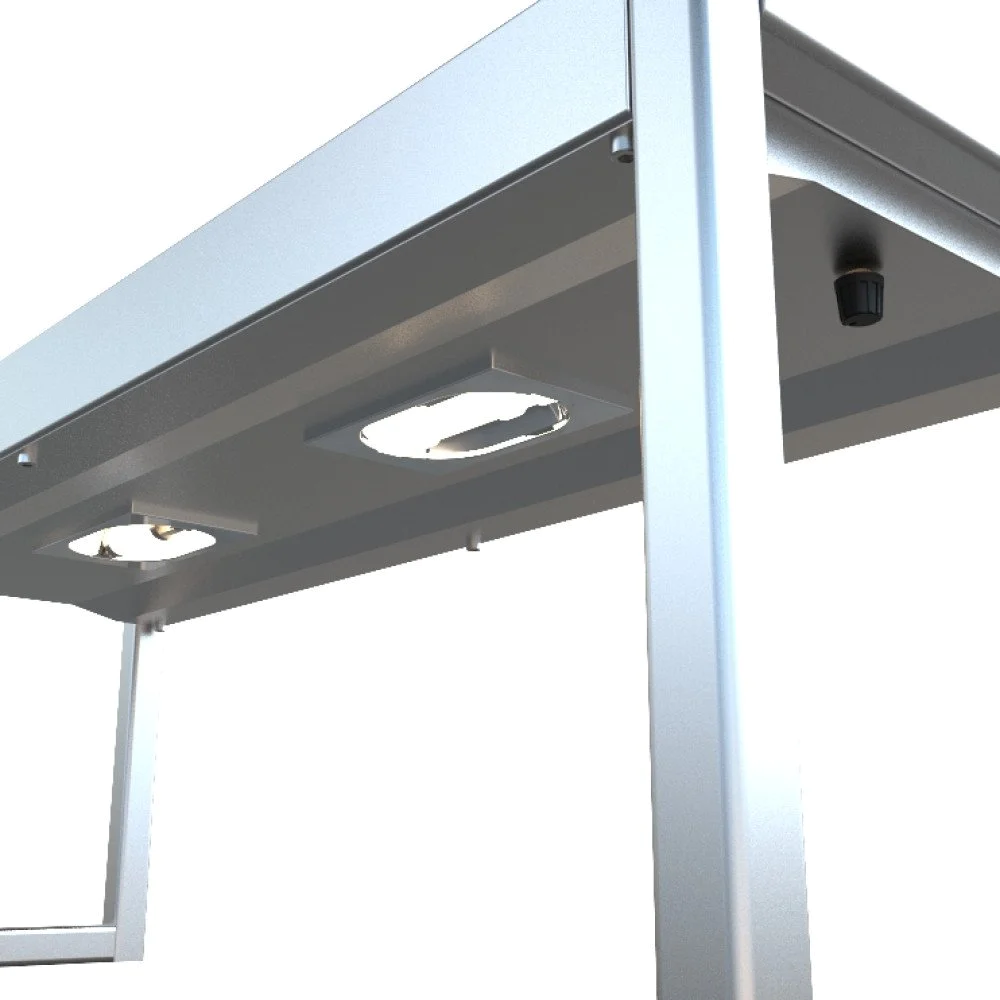 single Tier Heated Gantry for Commercial Kitchens