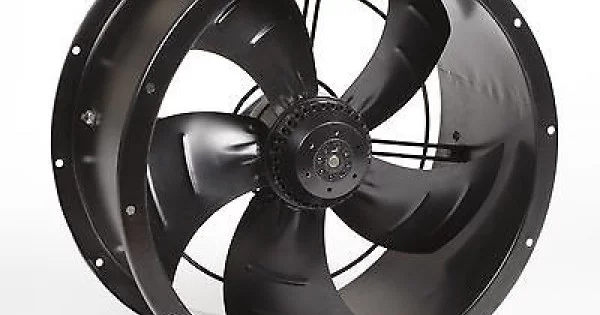 Axial Cased Fans for mounting with round or spiral ductwork