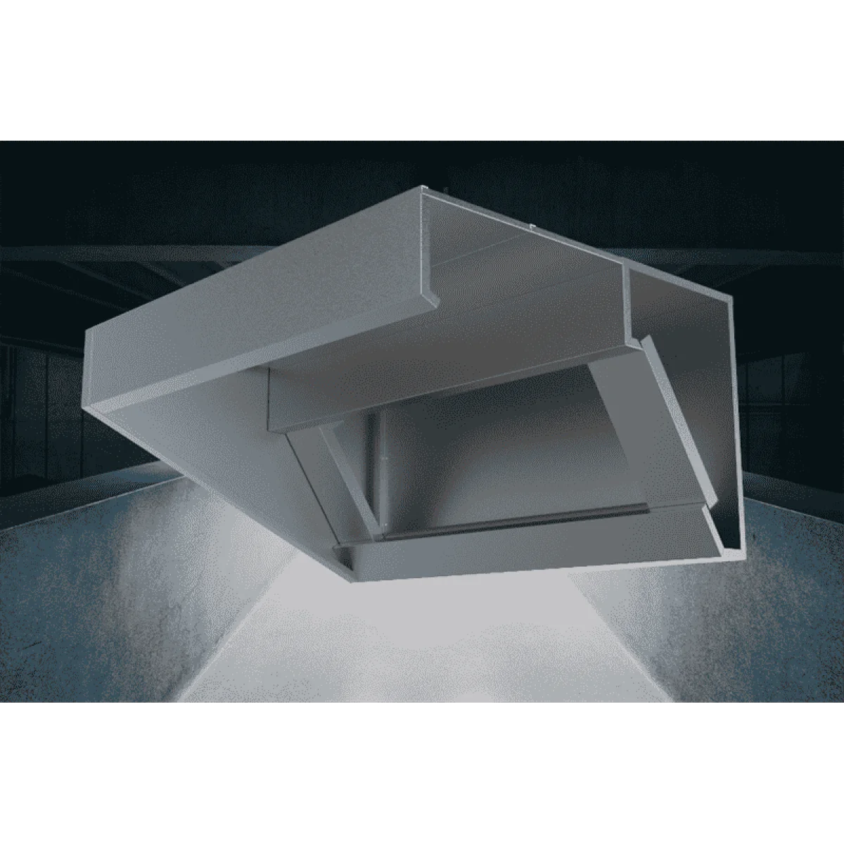 Commercial Kitchen Recirculation Canopy Unit for Optimal ...